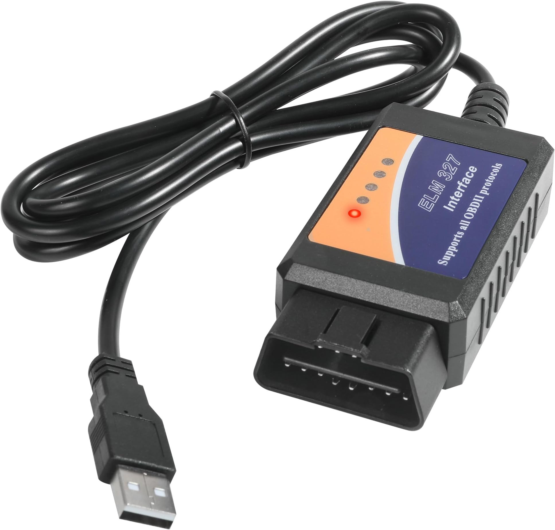 Amazon.com: RACOONA OBDII Diagnostic Scan Tool ELM327 OBD2 USB Adapter ...