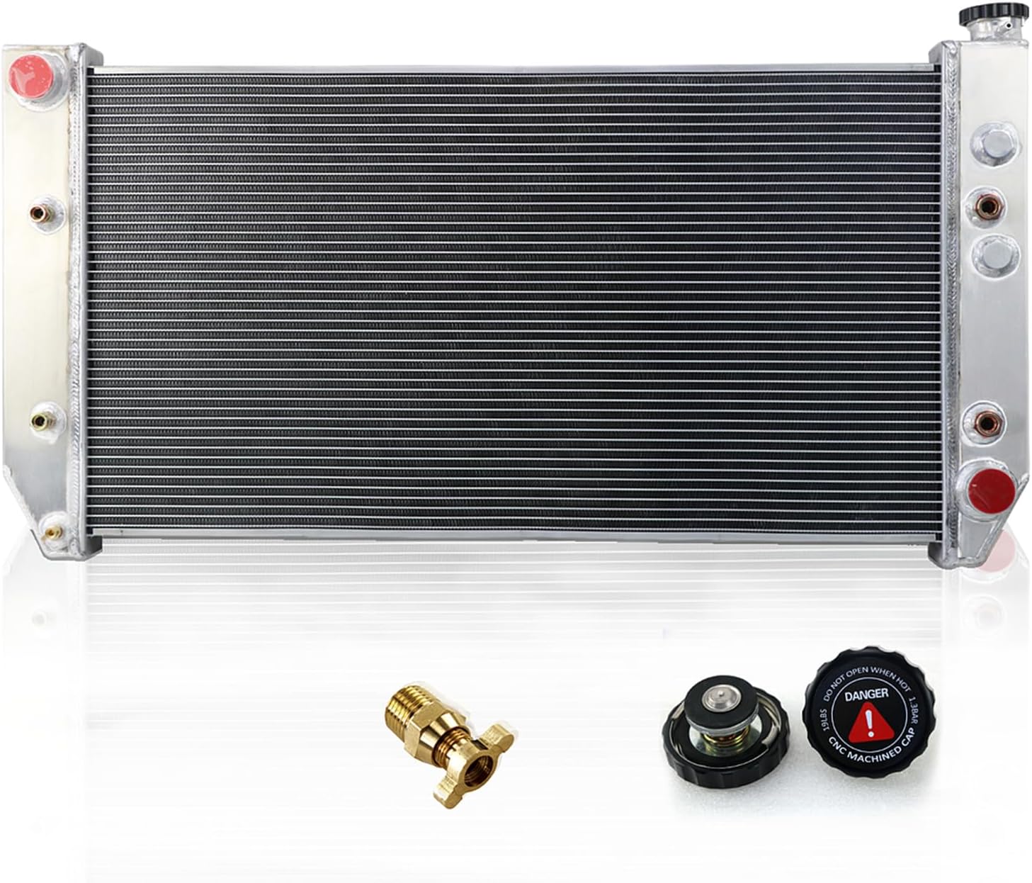 Amazon.com: Tepilauda Full Aluminum Radiator for 1982-1991 CHEVY C10 ...