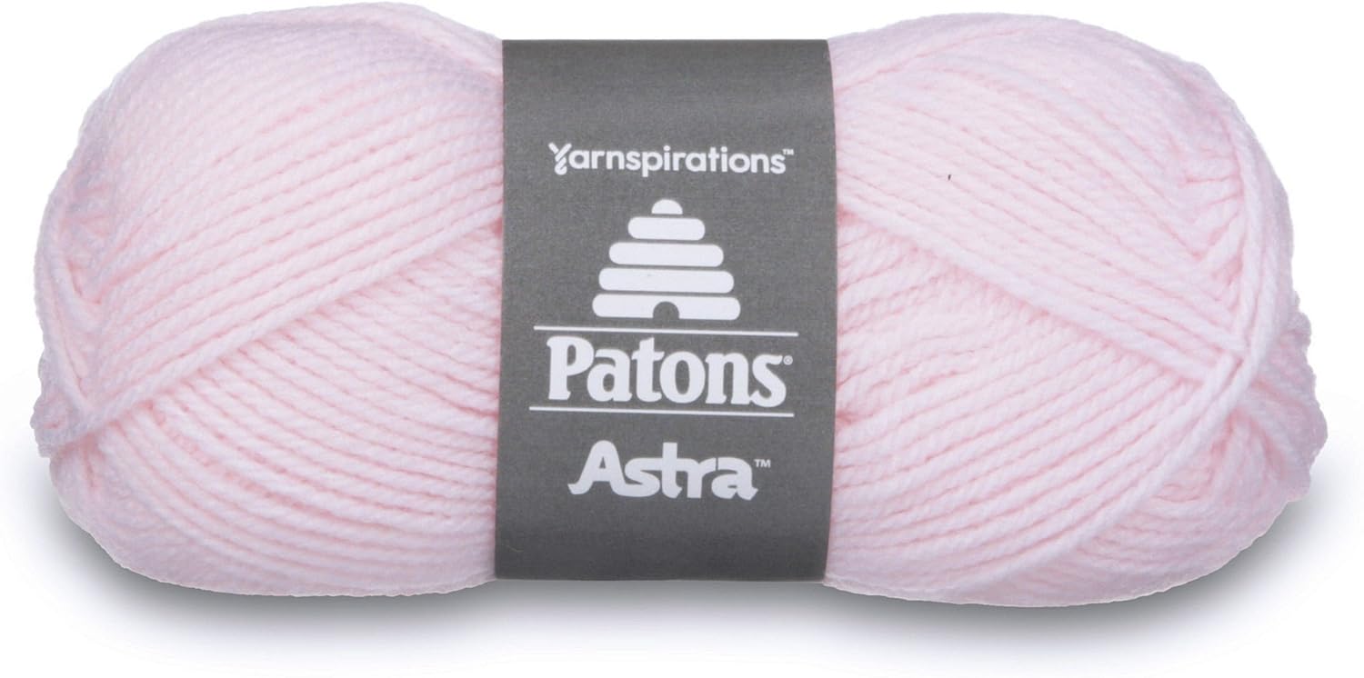 Amazon.com: Patons ASTRA Yarn, 1.75 oz, Baby Pink