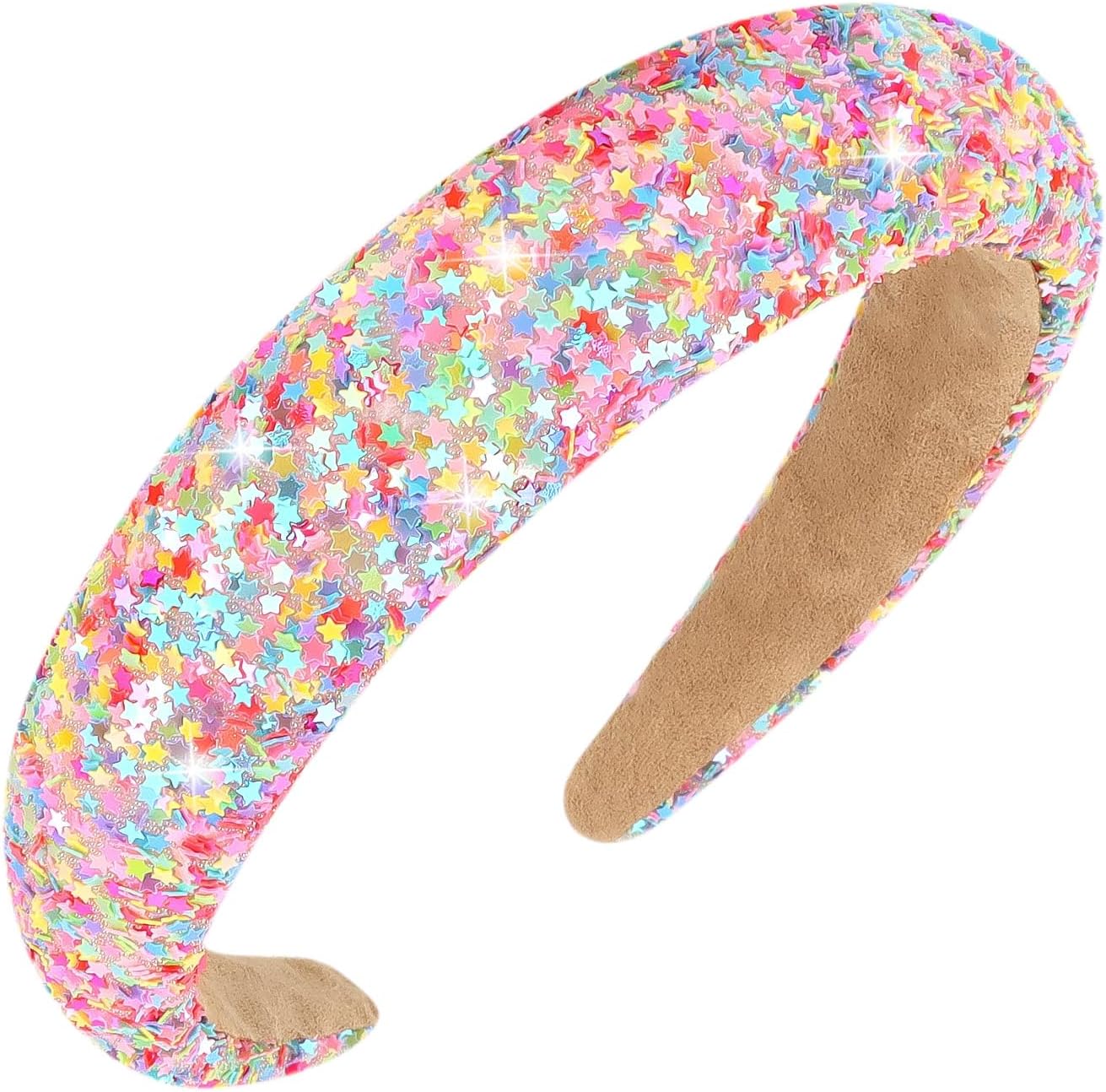 Amazon.com : Headband for Girls Fancy Sequin Knotted Girls Headband ...