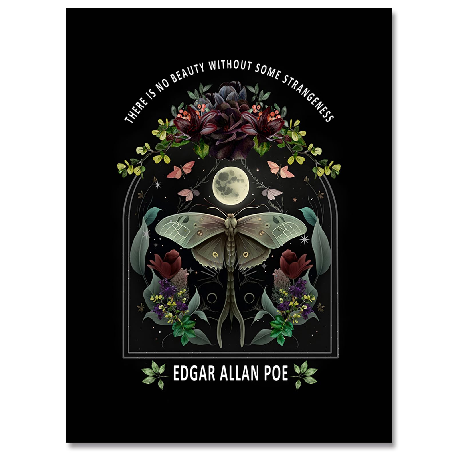 Amazon.com: uoyien Vintage Gothic Wall Art Dark Academia Witchy Wall ...