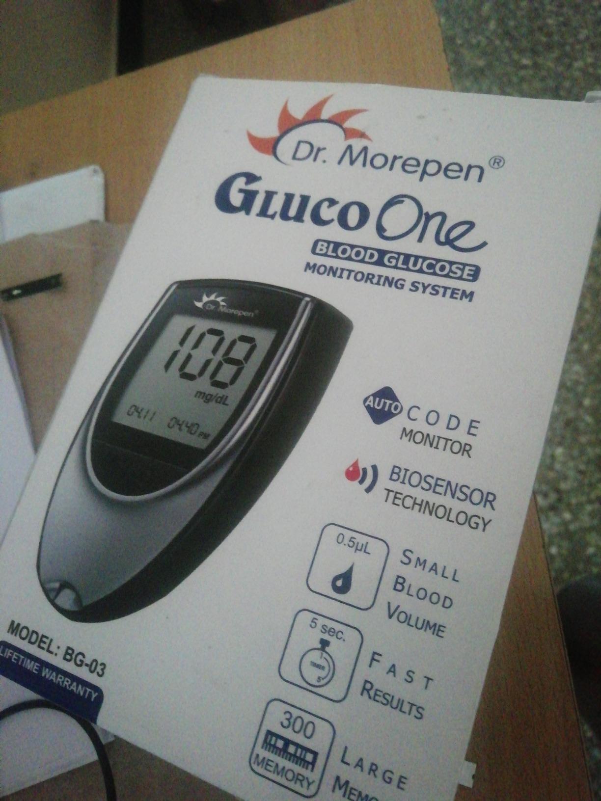 AMBITECH Elizy Blood Glucose Meter Kit with 50 strips (Made in India ...