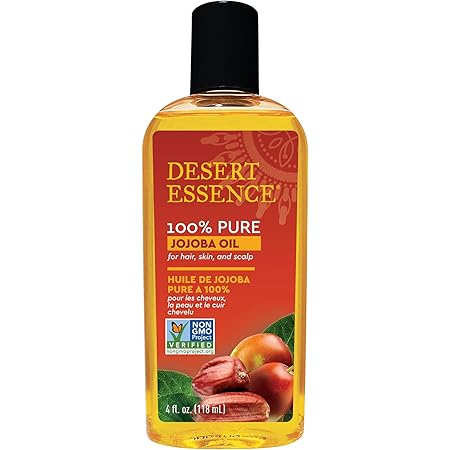 Amazon.com : Desert Essence Jojoba Oil - 4 Fl Ounce - Moisturizer for ...