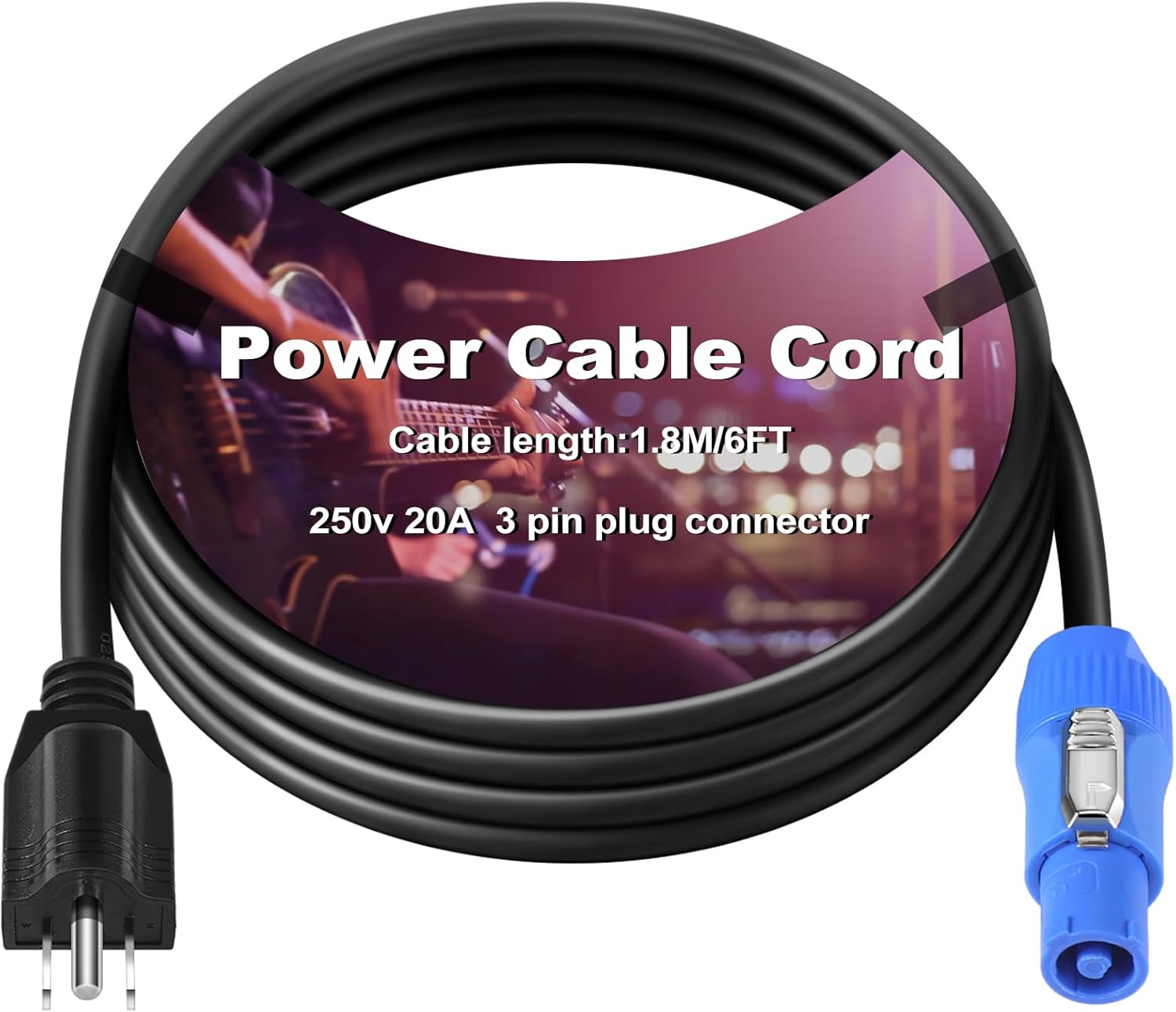 Amazon.com: Relaxweex 6ft Power Cable Cord Compatible with Nema 5-15p ...