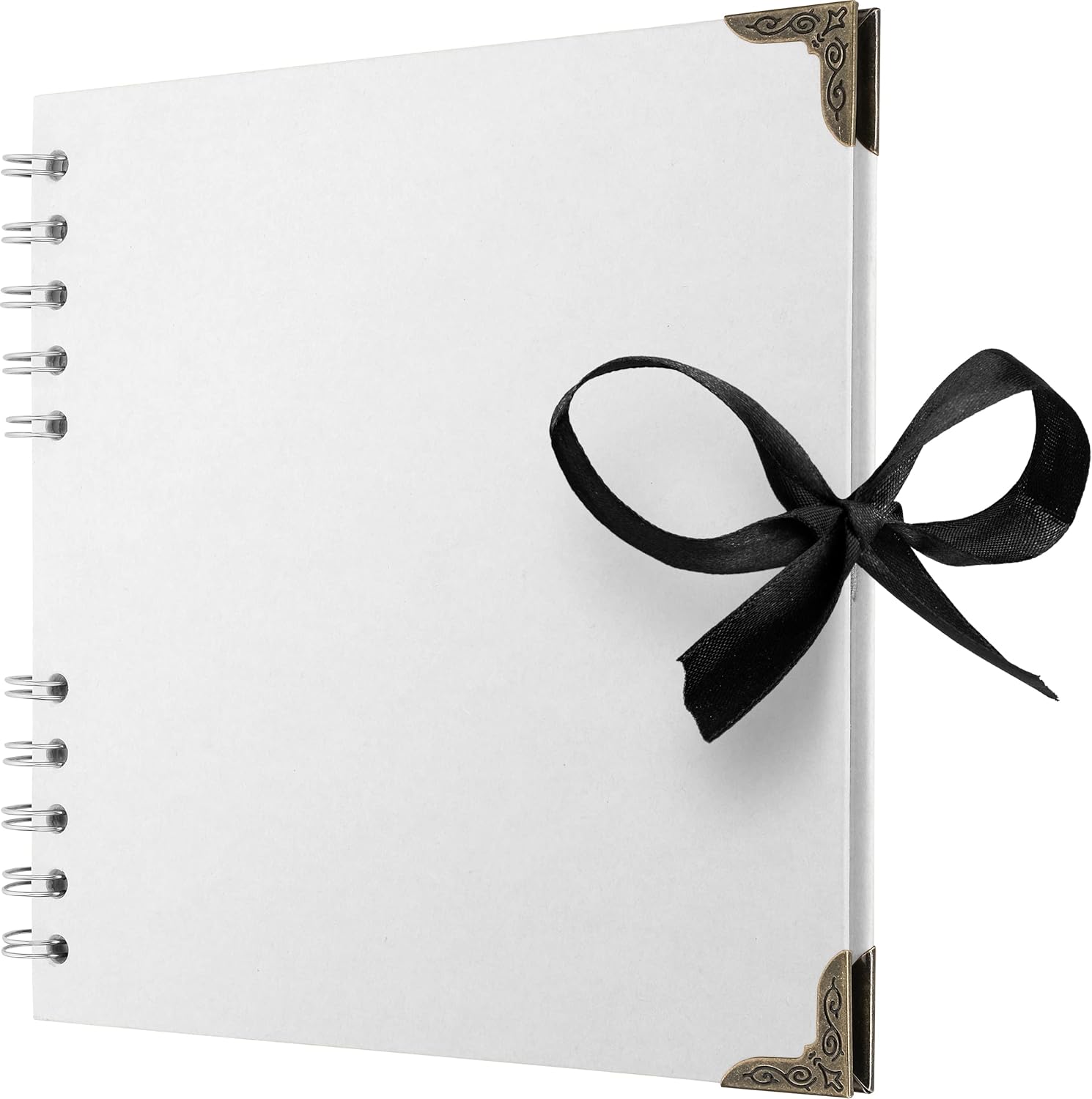 Bstorify Square Scrapbook Photo Albums 36 Pages (18 x 18 cm) White ...