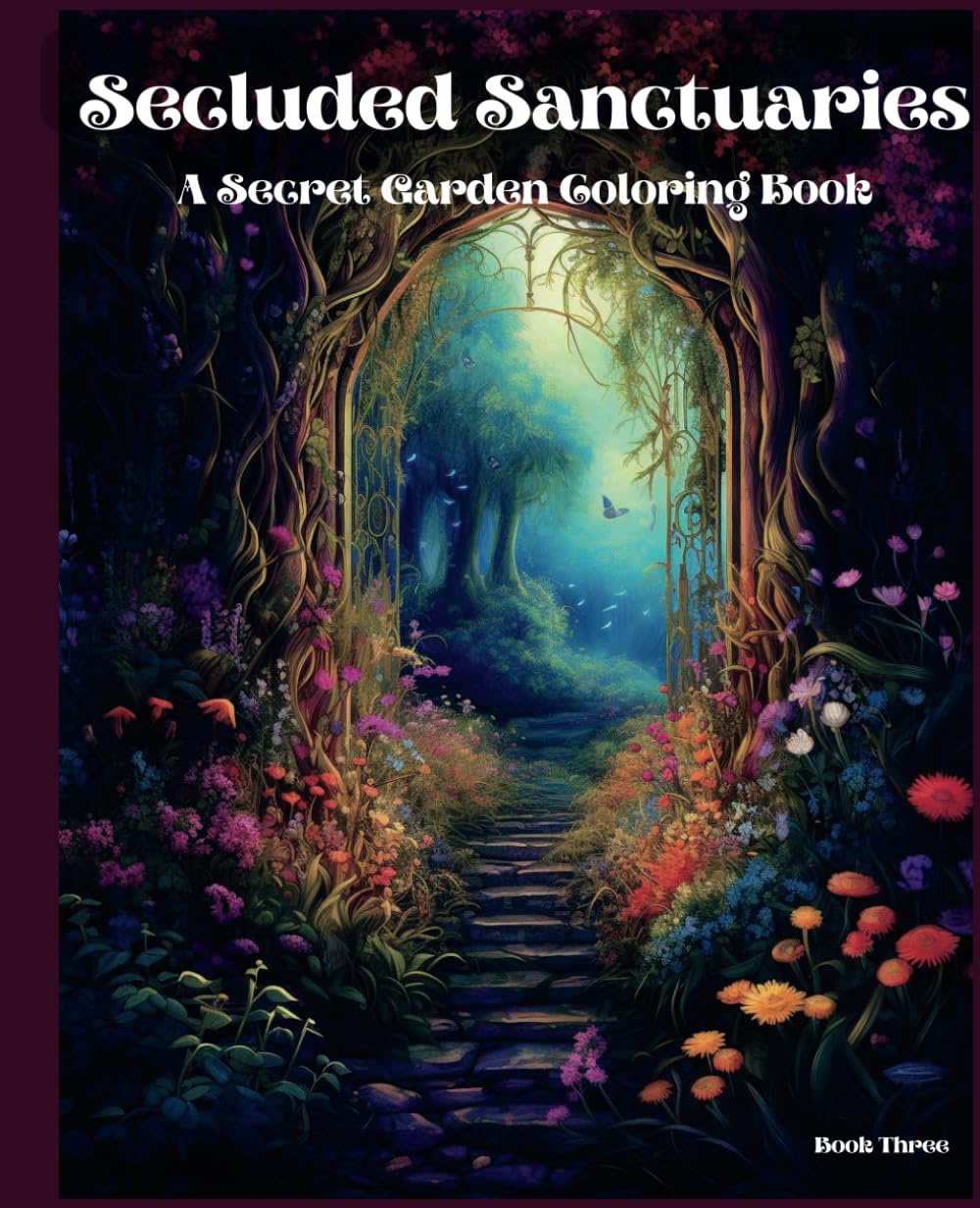Amazon.com: Secluded Sanctuaries: A Secret Garden Coloring Book (Hidden ...