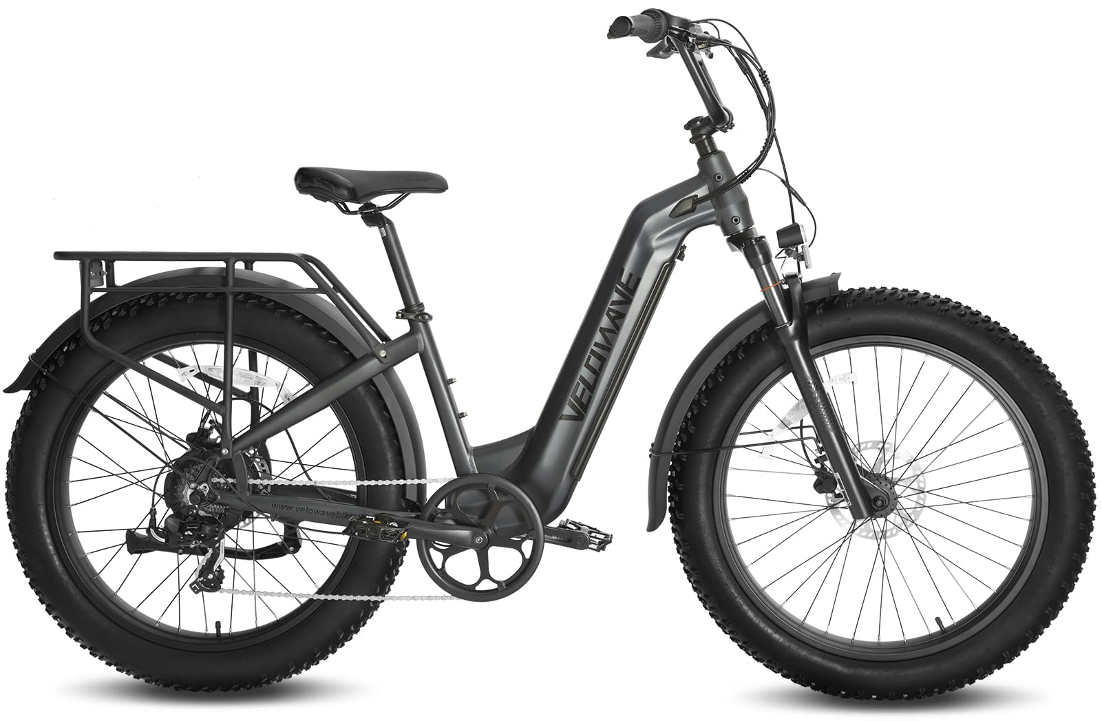 Amazon.com : VELOWAVE Electric Bike 26" Fat Tire Ebike Electric Bike ...