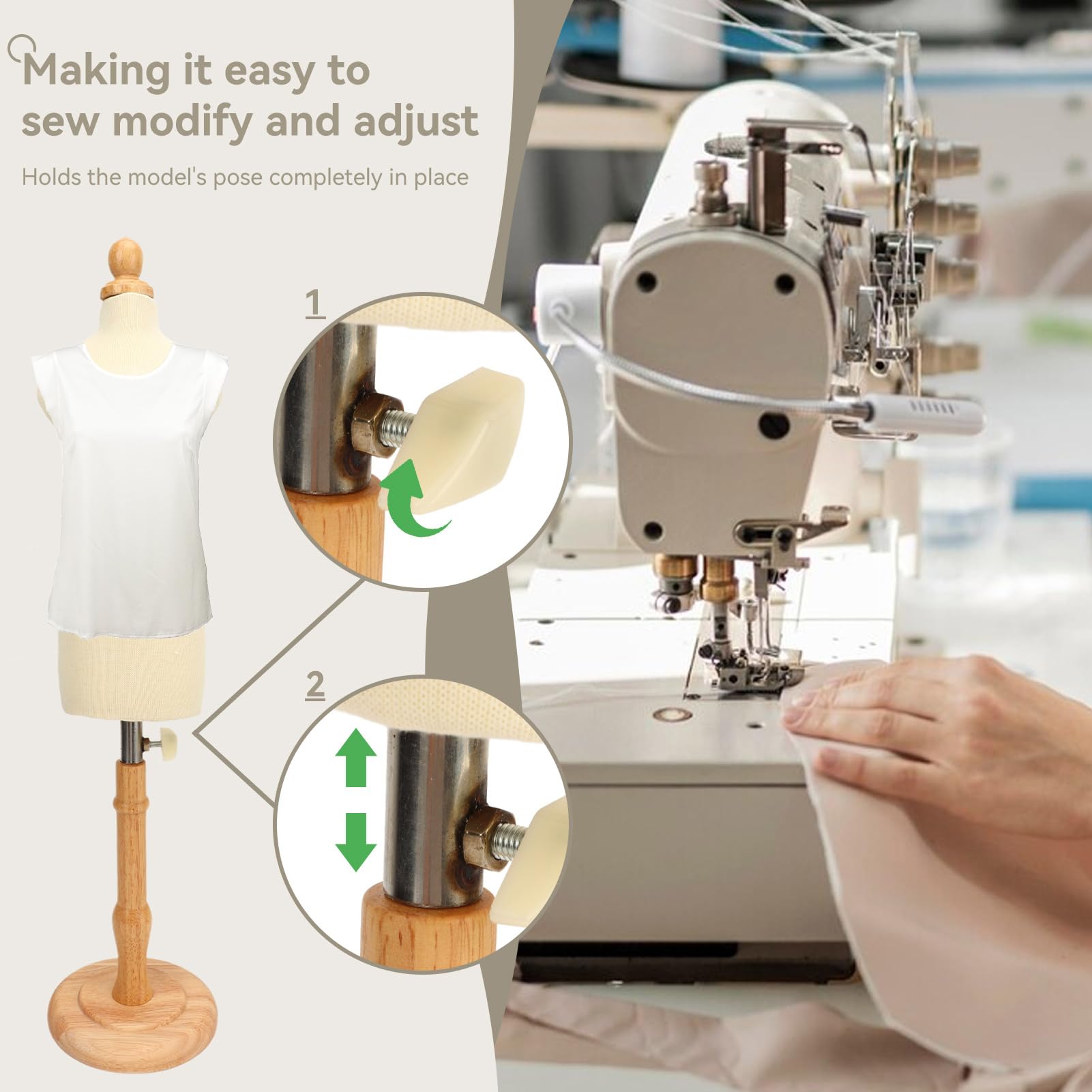 Snapklik.com : Adjustable Dress Form, Female Mannequin Female Dress ...