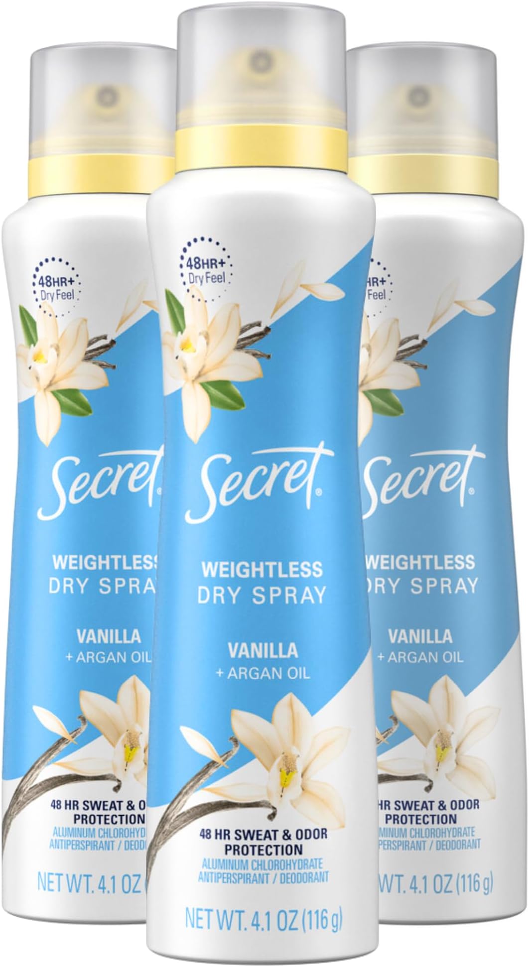 Amazon.com : Secret Dry Spray Antiperspirant Womens Spray Deodorant ...