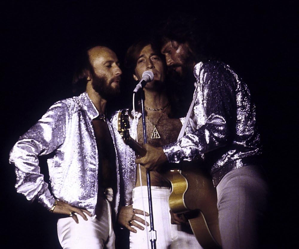 Amazon.com: Posterazzi GLP358287LARGE The Bee Gees on Stage Photo Print ...