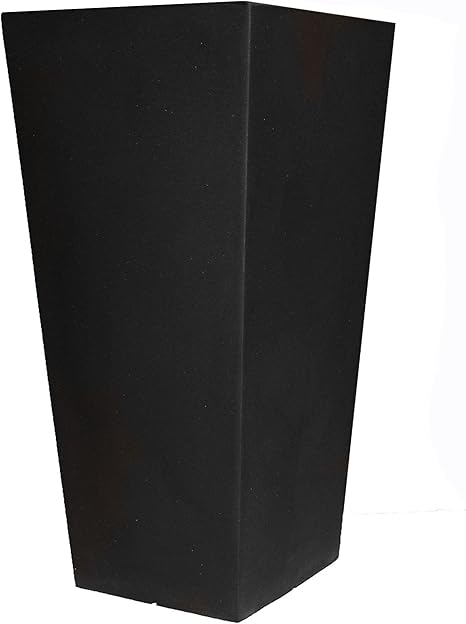 Amazon.com : Tusco Products CTU26BK Cosmo Tall Planter, Black, 26-Inch ...