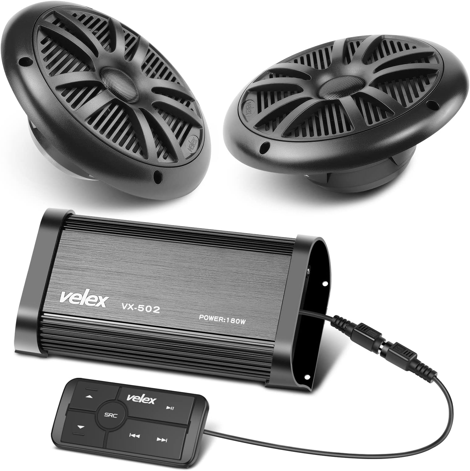 Amazon.com: BOSS Audio Systems MG150W.6 Marine Boat Stereo Sound System ...