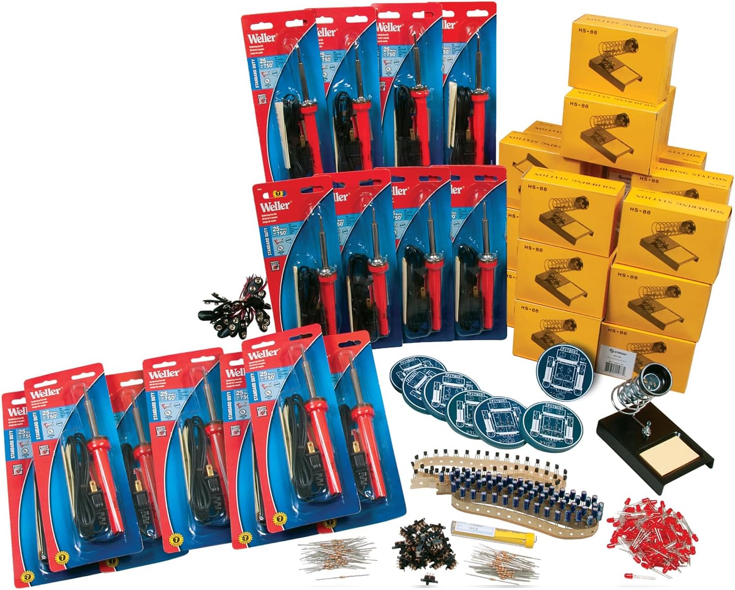 Amazon.com: Pitsco Education Blinky Robot Soldering Kit Getting Started Classroom Package, STEM ...