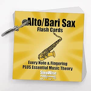 Amazon.com: Music Flash Cards: Notes, Fingerings, & Music Theory ...