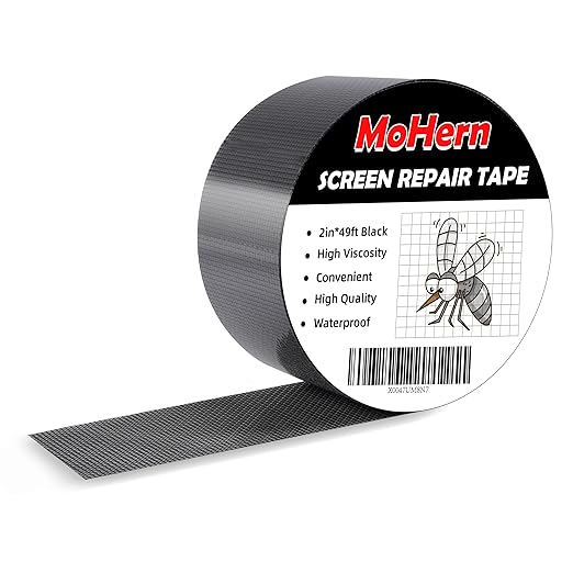 Amazon.com: MoHern 2 in x 49 FT Window Screen Repair Kit, Screen Repair ...
