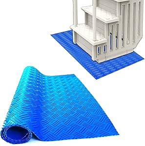 Amazon.com: Swimming Pool Ladder Mat,Swimming Pool Step Mat with Non ...