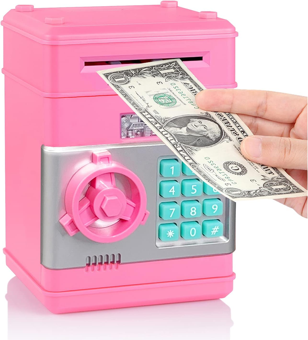 Honeystar Piggy Bank For Girls Gift Idea Toy For 9 10 Year Old ATM Bank honeystar-piggy-bank-for-girls-gift-idea-toy-for-9-10-year-old-atm-bank