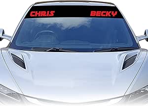 Accurate Signs | Universal Custom Sunstrip for Car 1400 x 200mm ...