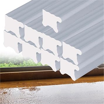 300cm Length Rain Drip Edge Flashing, Rubber Window Rain Deflector for ...