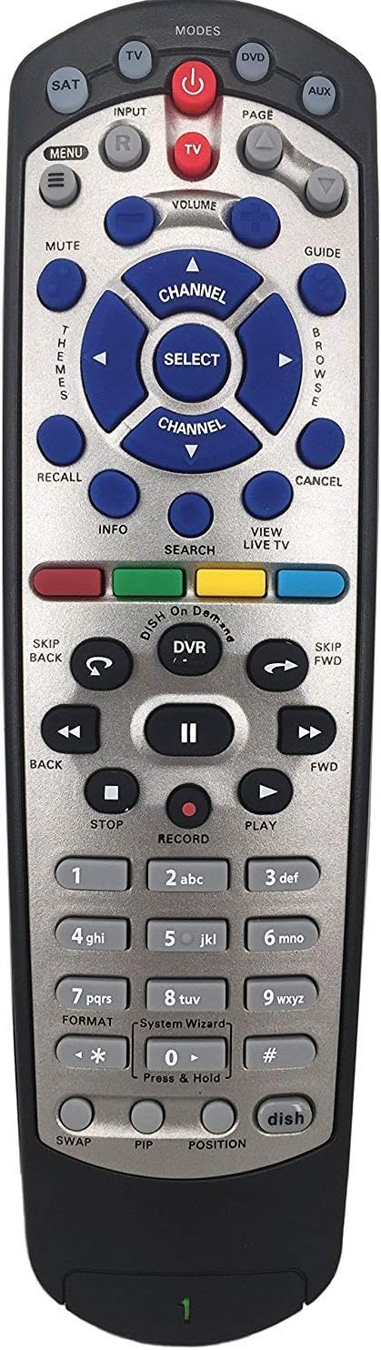 Amazon.com: Dish Network 21.1 IR/UHF PRO Universal Remote : Electronics