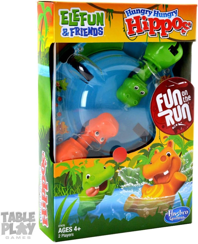Amazon.com: Hungry Hungry Hippos Travel Edition : Toys & Games