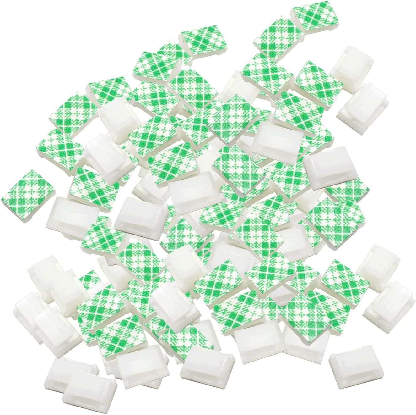 Amazon.com: YAFIYGI 120 PCS LED Light Strip Mounting Clips for Wall ...