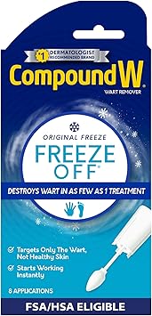 Compound W Freeze Off Wart Removal System - Effectively Removes Warts ...