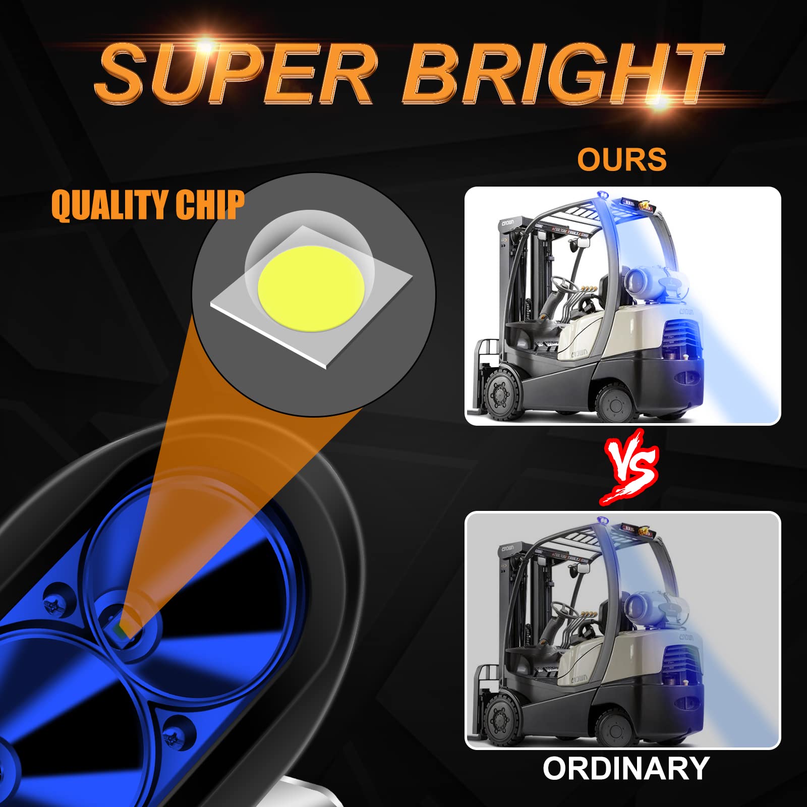 Crown Led Lights For Forklifts