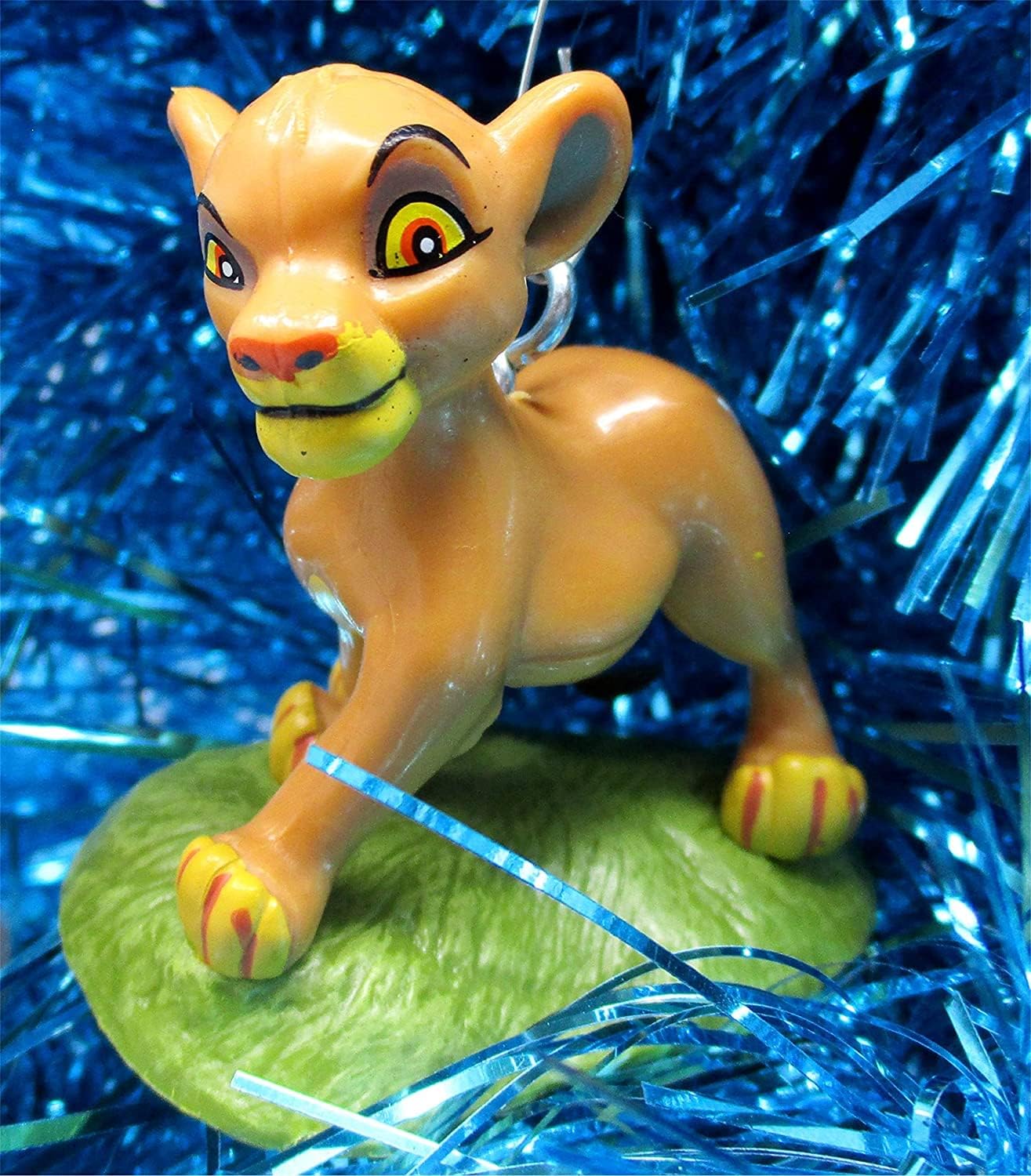 Amazon.com: Lion King Simba Cub Ornament - 3" Tall (Unique Shatterproof ...