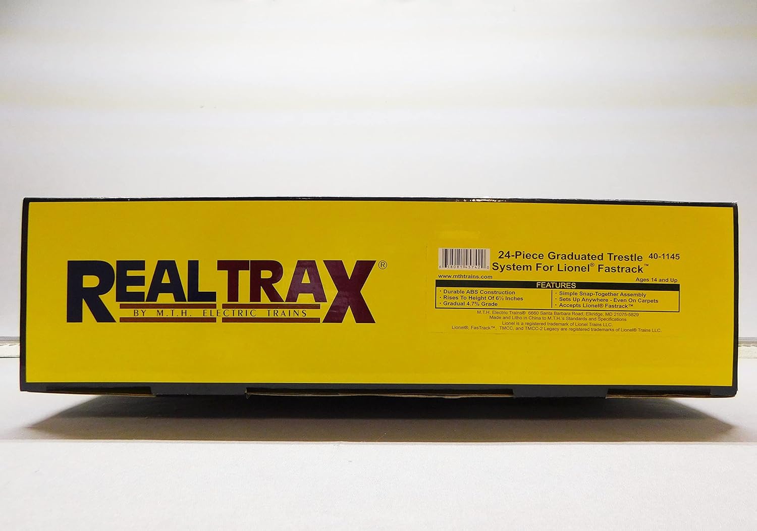 Amazon.com: MTH RAILKING 24 Piece Graduated Trestle Set for FASTRACK O ...
