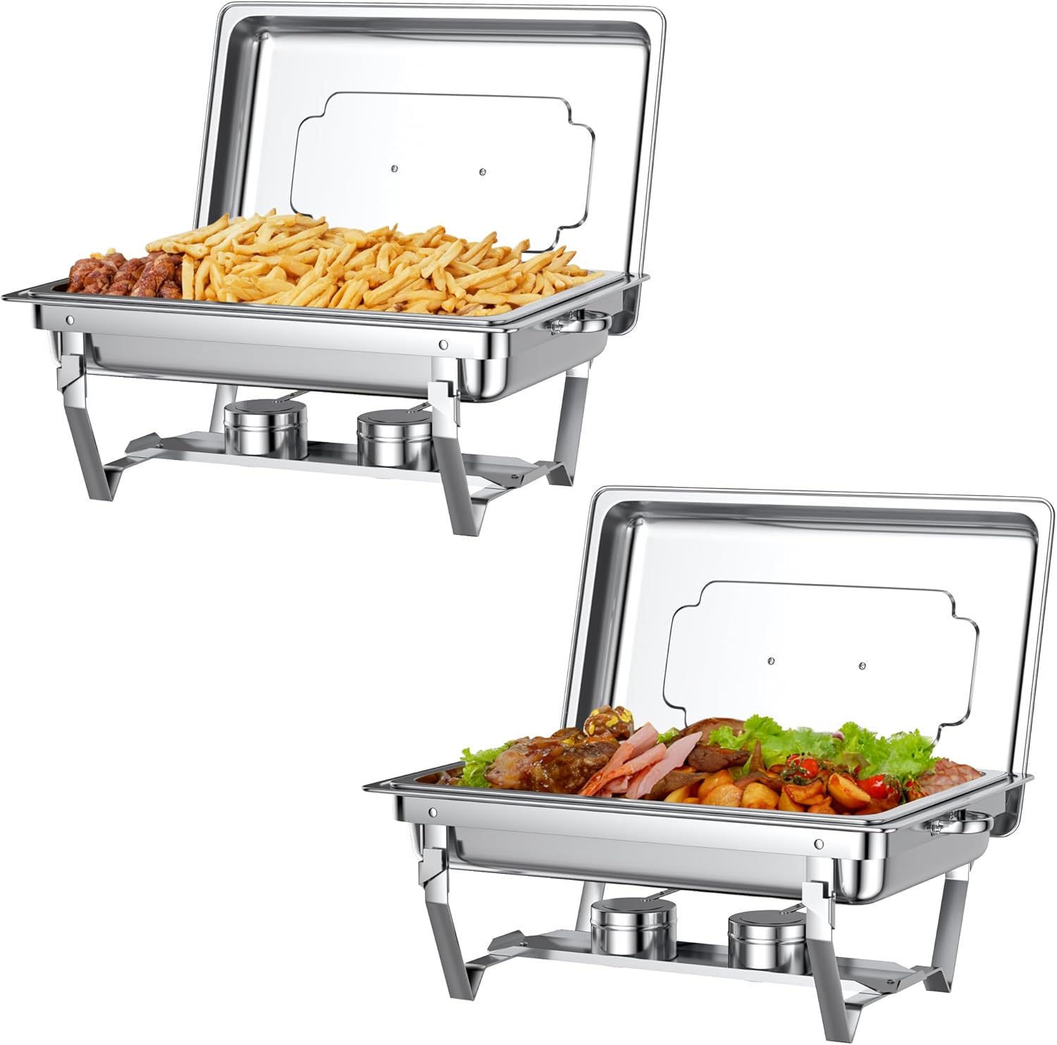 Amazon.com: GGIU Chafing Dishes for Buffet Set: Chafers for Catering ...