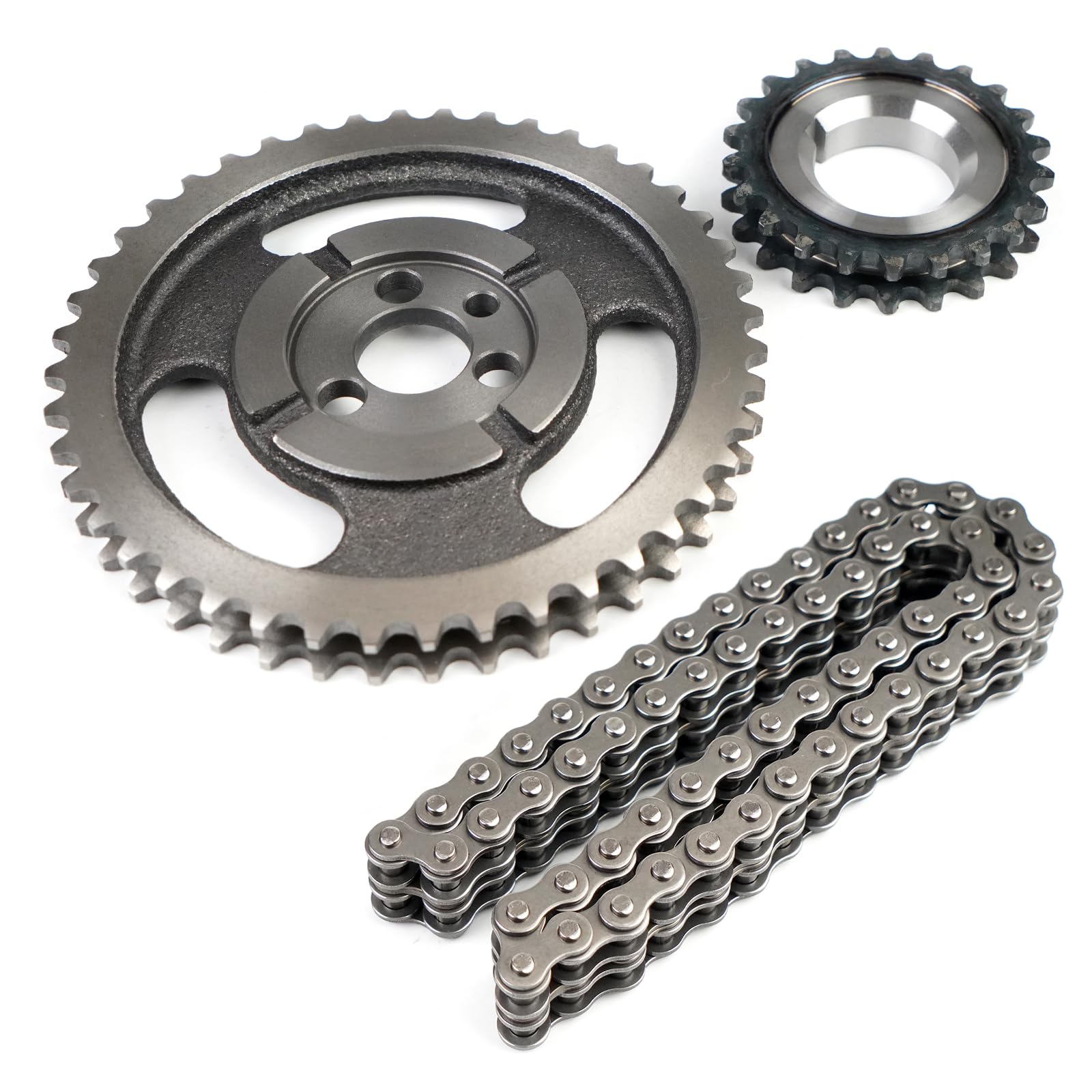 Amazon.com: Dexepe Double Roller Timing Chain Set compatible with Chevy ...
