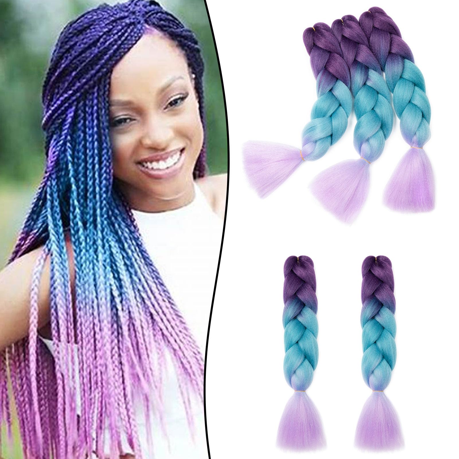 Jumbo Cornrows Met Extensions 40 Juicy Jumbo Box Braids Hairstyles For