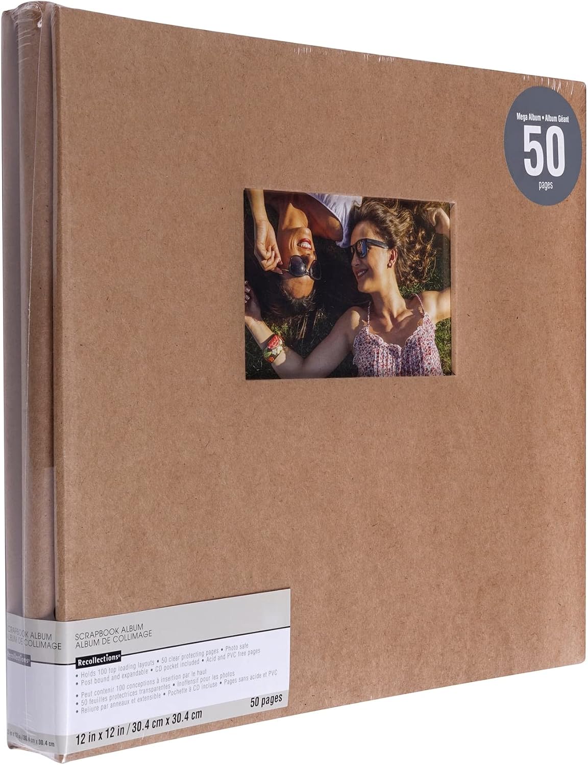 Amazon.com: 6 Pack: Kraft Mega Scrapbook Album by Recollections®
