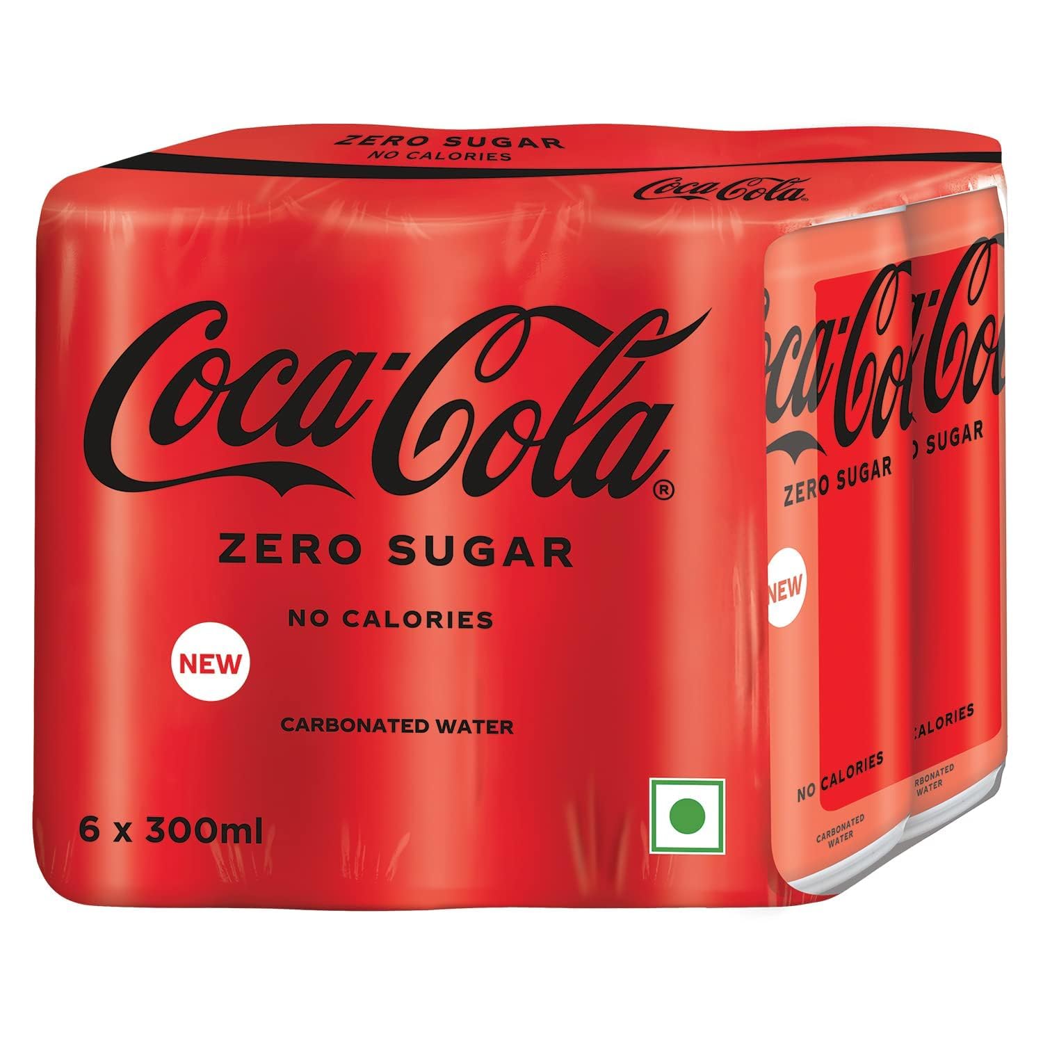 Buy Coca Cola Zero Sugar Cold drink with No Calories Zero Sugar Drink ...