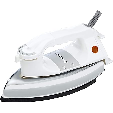 Buy Crompton RD 750-Watt Dry Iron with Double Layer Non-stick Coating ...