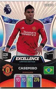 Panini Premier League 2023 2024 Excellence Card Casemiro : Amazon.co.uk ...