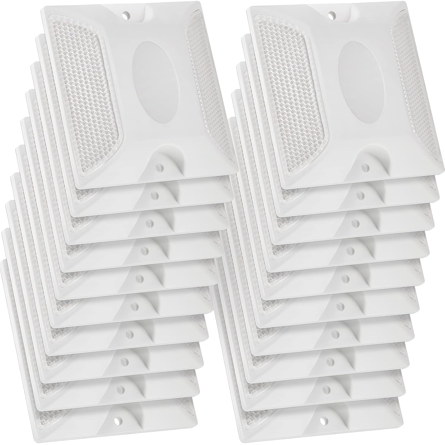 Amazon.com: Dunzy 30 Pcs Reflective Driveway Markers 4 Inch Road ...