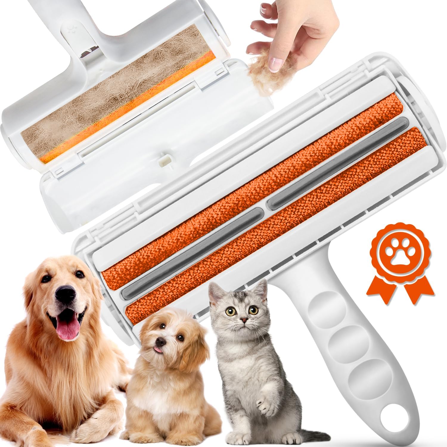 Amazon.com: WOOTONG Pet Hair Remover Roller - Dog & Cat Fur Remover ...