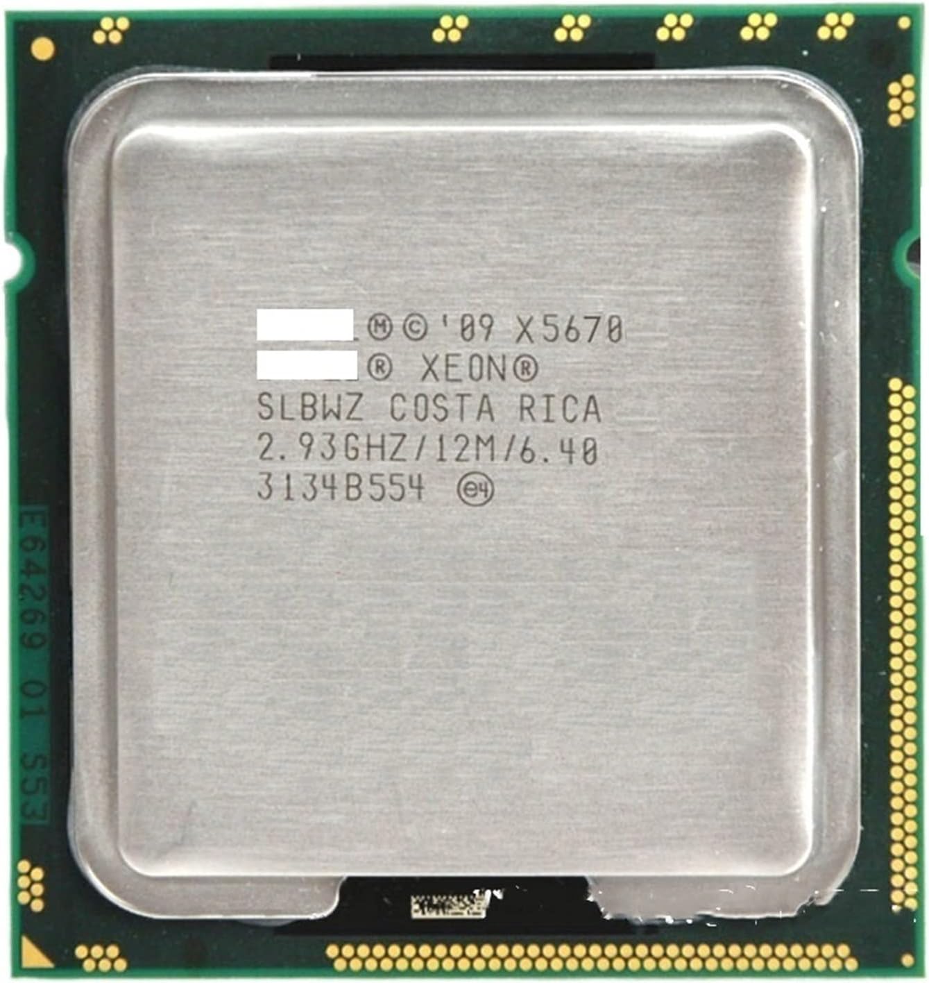 CPU X5670 CPU Intel X5670 Processor LGA 1366 Six Core 2.93 MHZ LeveL2 ...