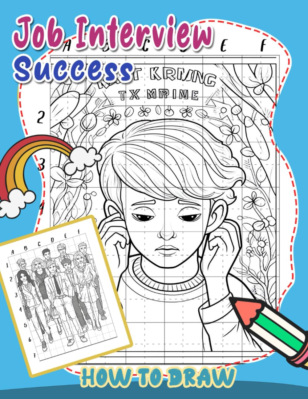 How To Draw Job Interview Success: A Practical Coloring Book for Teens ...