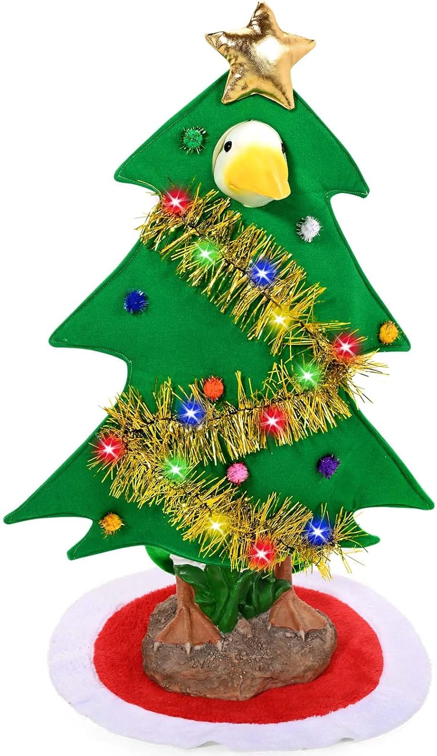 Amazon.com : JcHrmers Christmas Porch Goose Outfits Christmas Tree Lawn ...