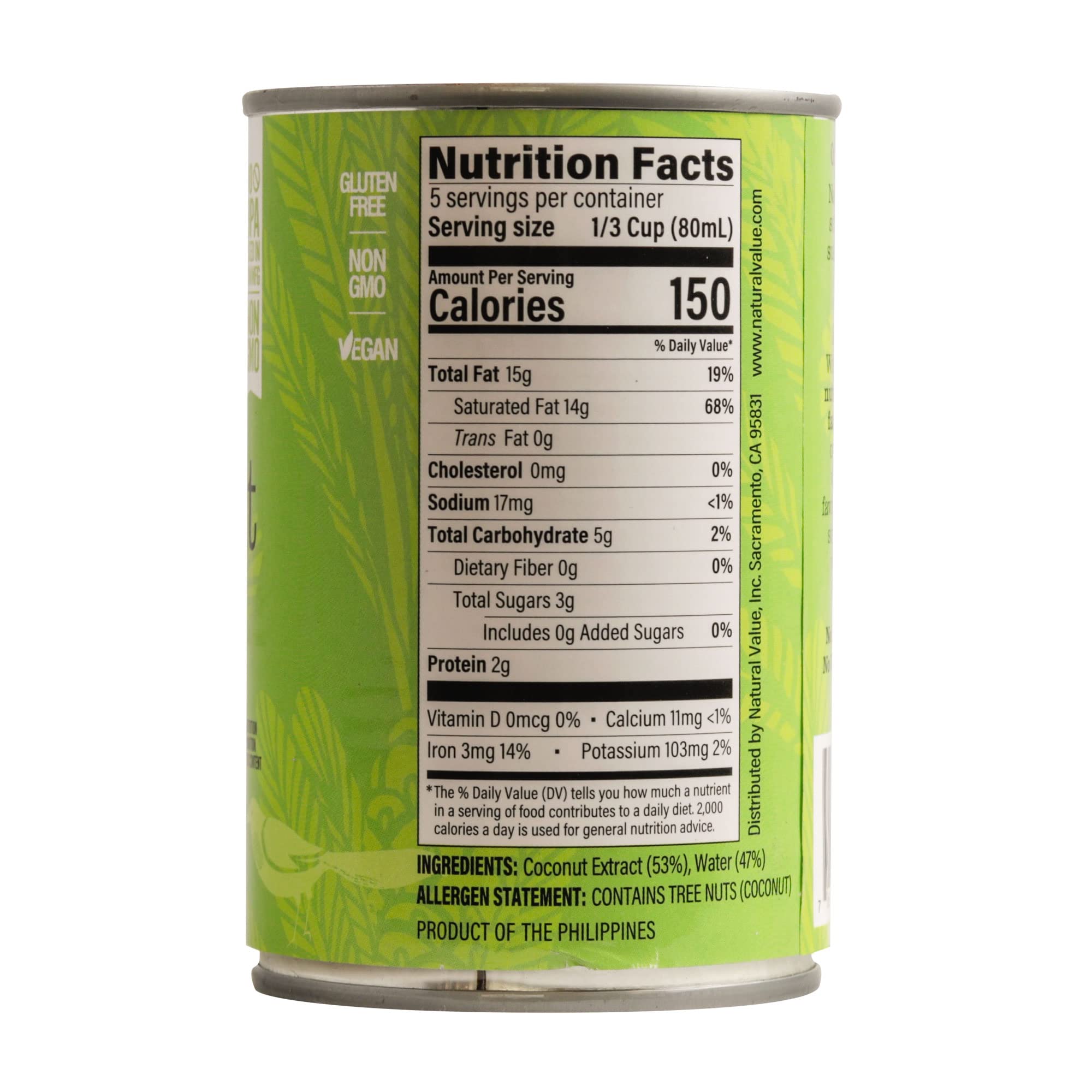 Coconut Milk Nutrition Facts