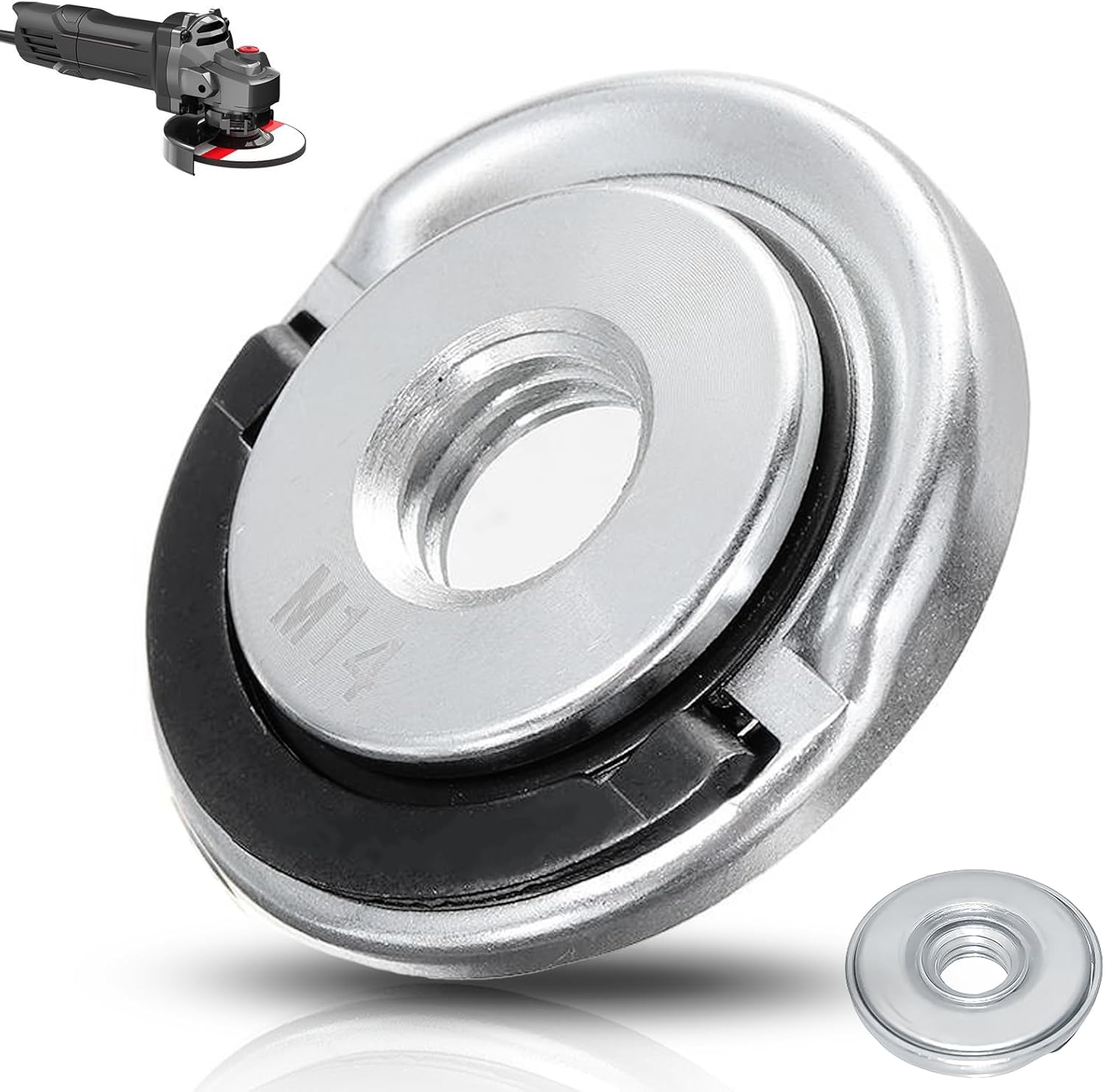 M14 Quick Clamping Nuts, 45mm Quick Release Angle Grinder Nut Angle ...