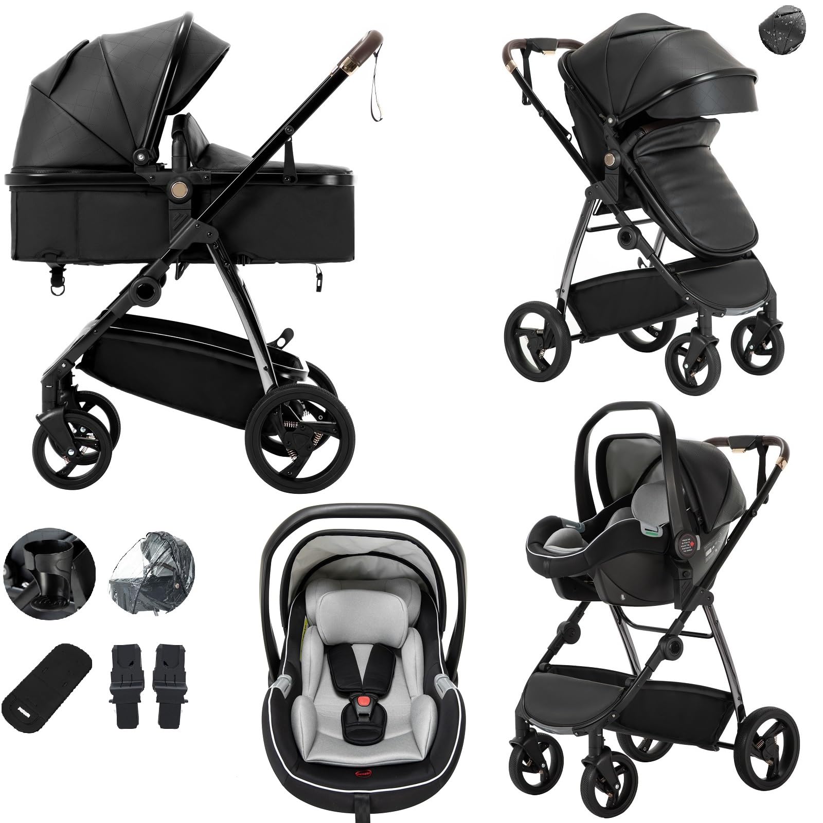 Imlíne Stroller Leanbh Nania LILI Compact Stroller 0 36 Months