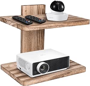 Amazon.com: BEARUT Small Mini Projector Shelf/Wall Mount Floating Shelf ...