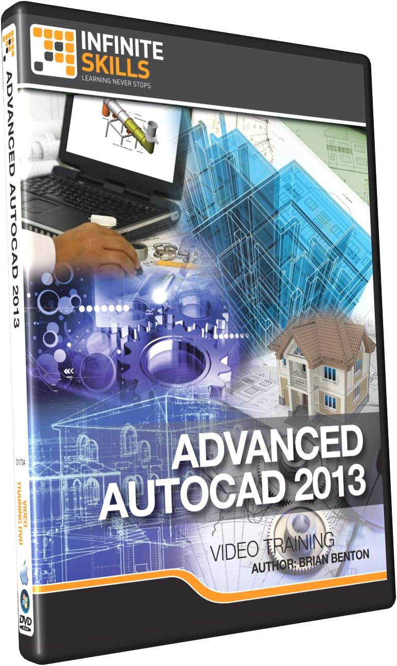 Amazon.com: Advanced AutoCAD 2013 Training DVD : Software