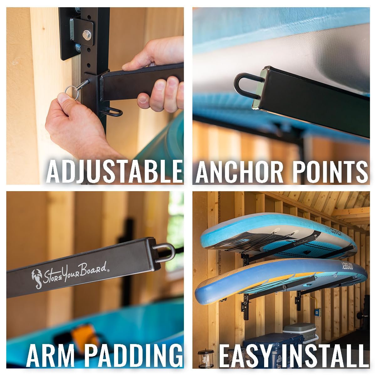 Snapklik.com : StoreYourBoard Standup Paddleboard And Surfboard Storage ...