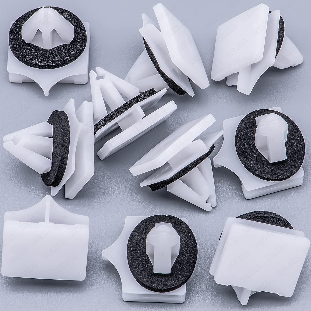 Rexka 10pcs Rocker Molding Clip for Ford W716503-S300 Fusion Lincoln ...