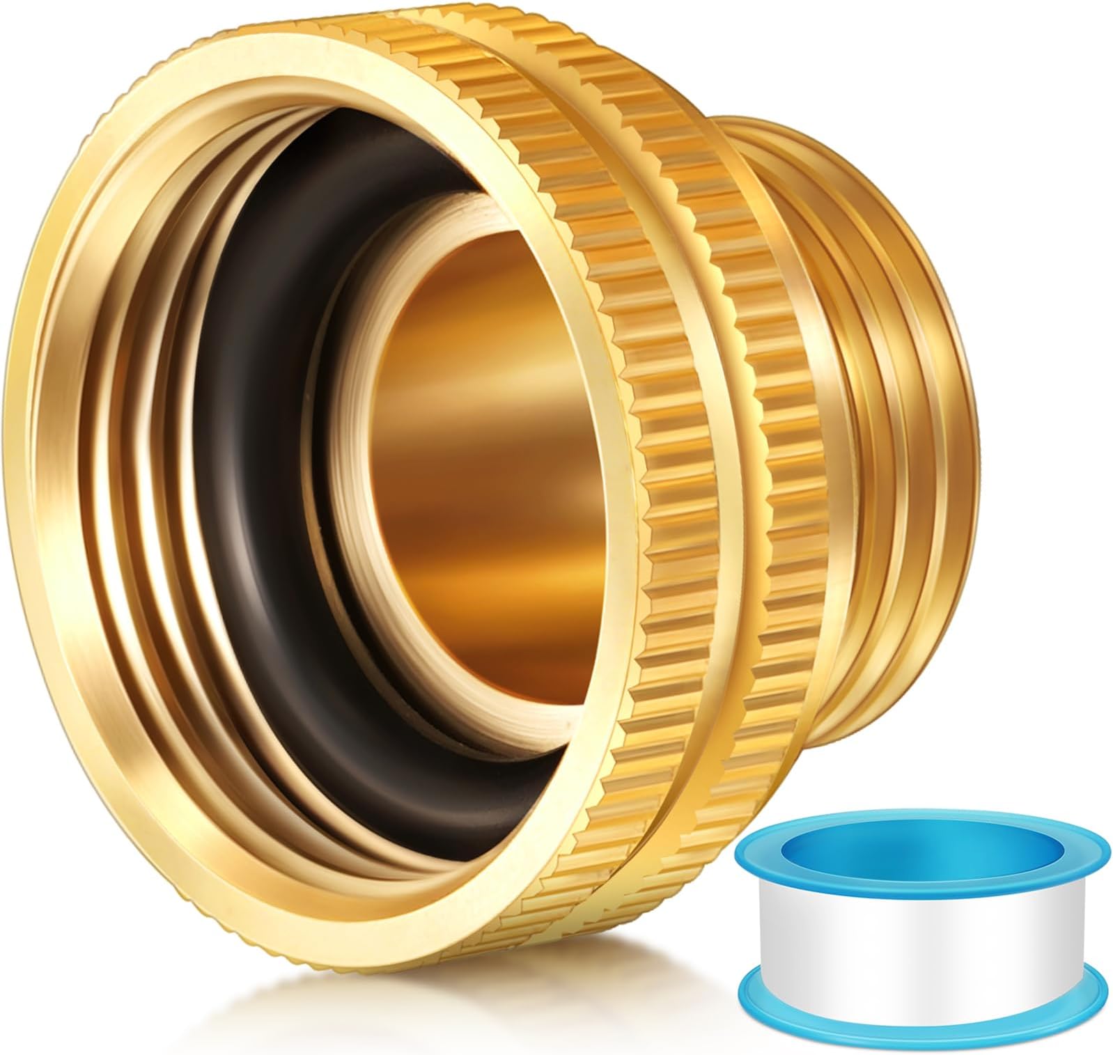 Amazon.com : Van Enterprises 1.25" Female NPT Garden Hose Adapter (1.25 ...